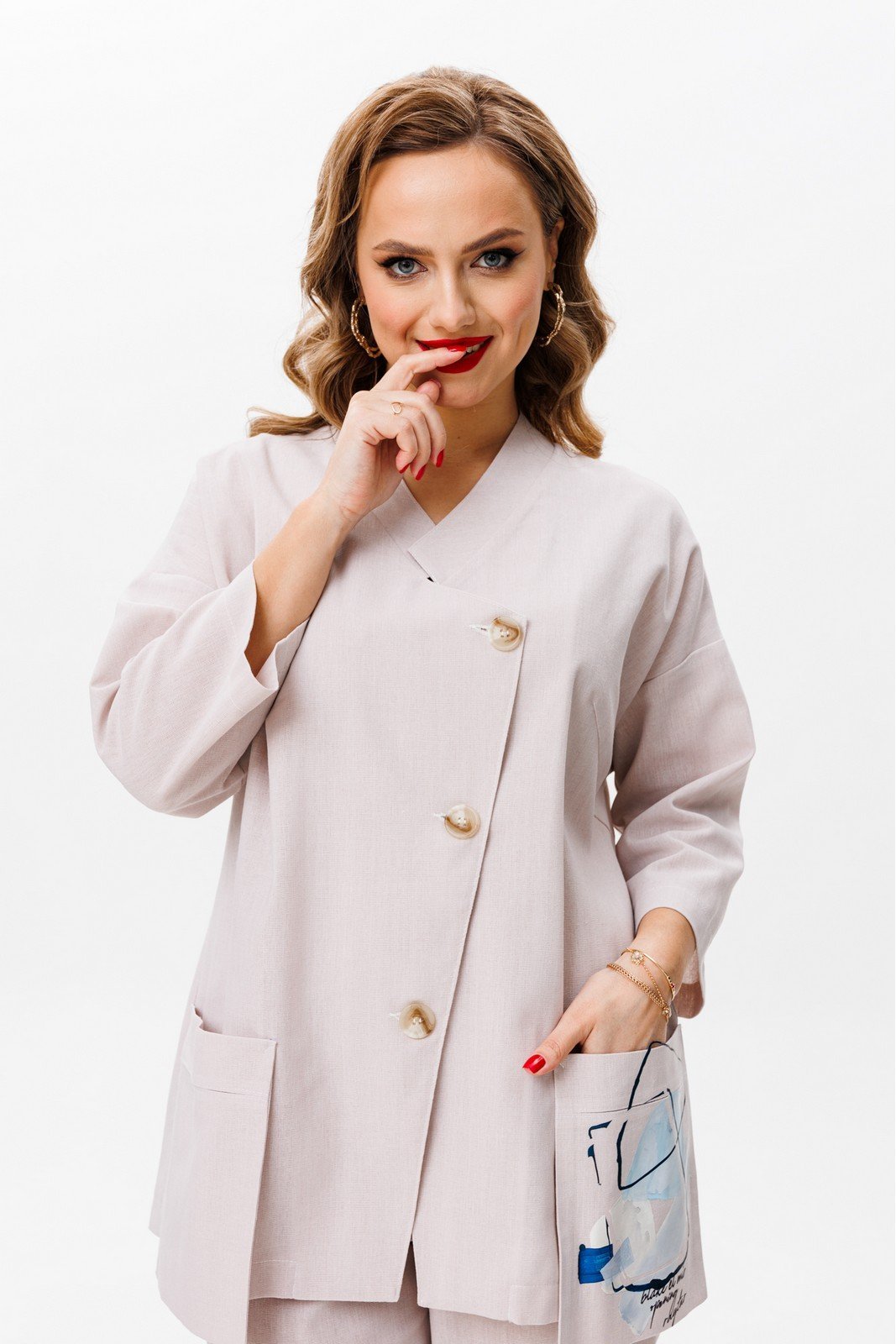 Костюм брючный 1202 Anastasia купить в интернет магазине | в наличии